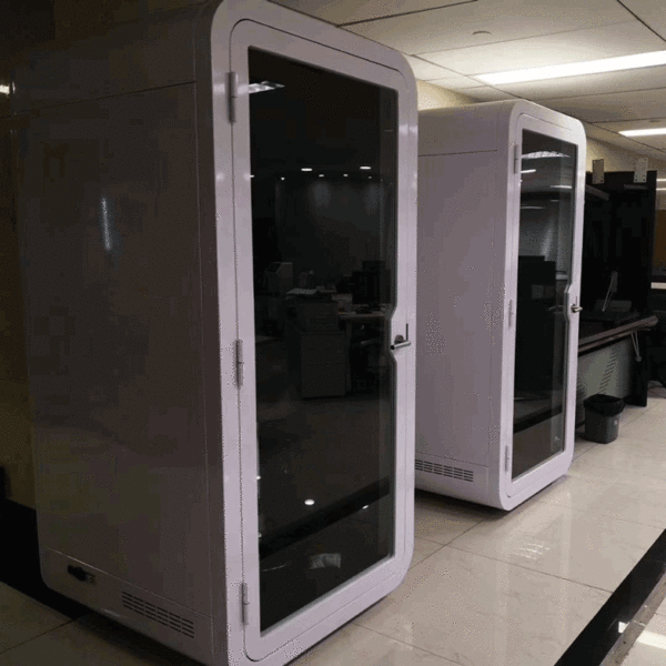 Portable Soundproof Working Booth Meeting Box office for single person ...